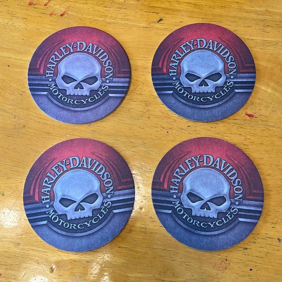 Harley-Davidson | Accents | Harley Davidson Willie G Cardboard Coaster ...